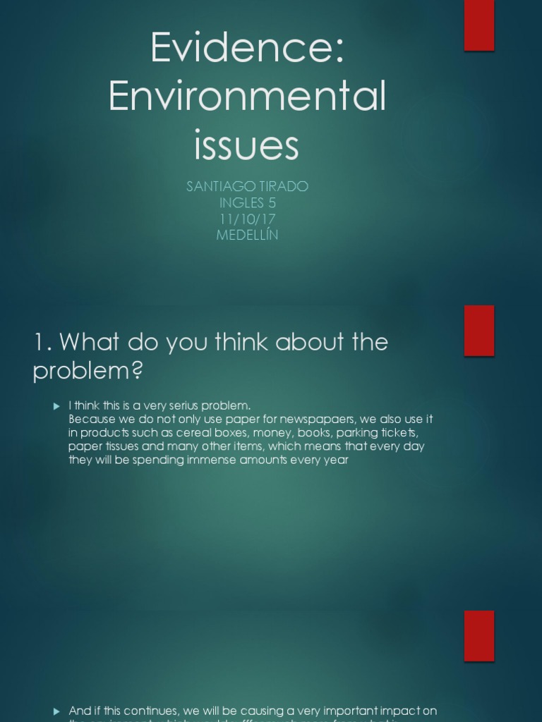 Environmental Issues | PDF