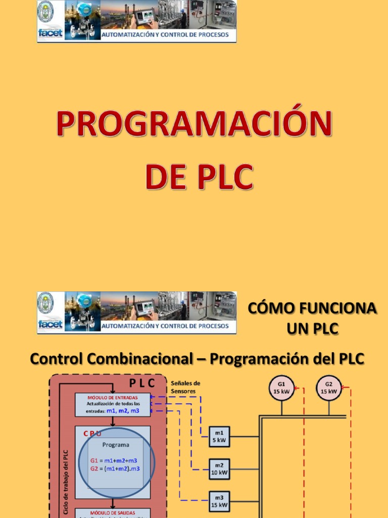 5 a Programacion de PLC 2 | Controlador lógico programable | Lenguaje ...