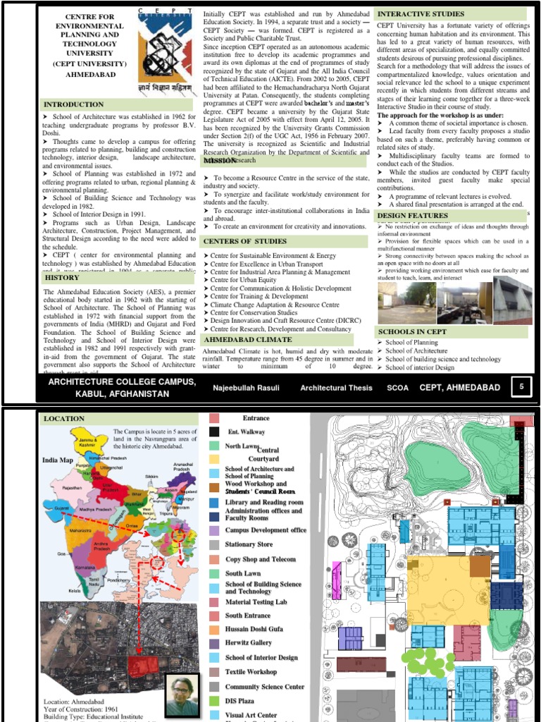 Cept Case Study Ahemdabad | PDF | Science And Technology | Academia