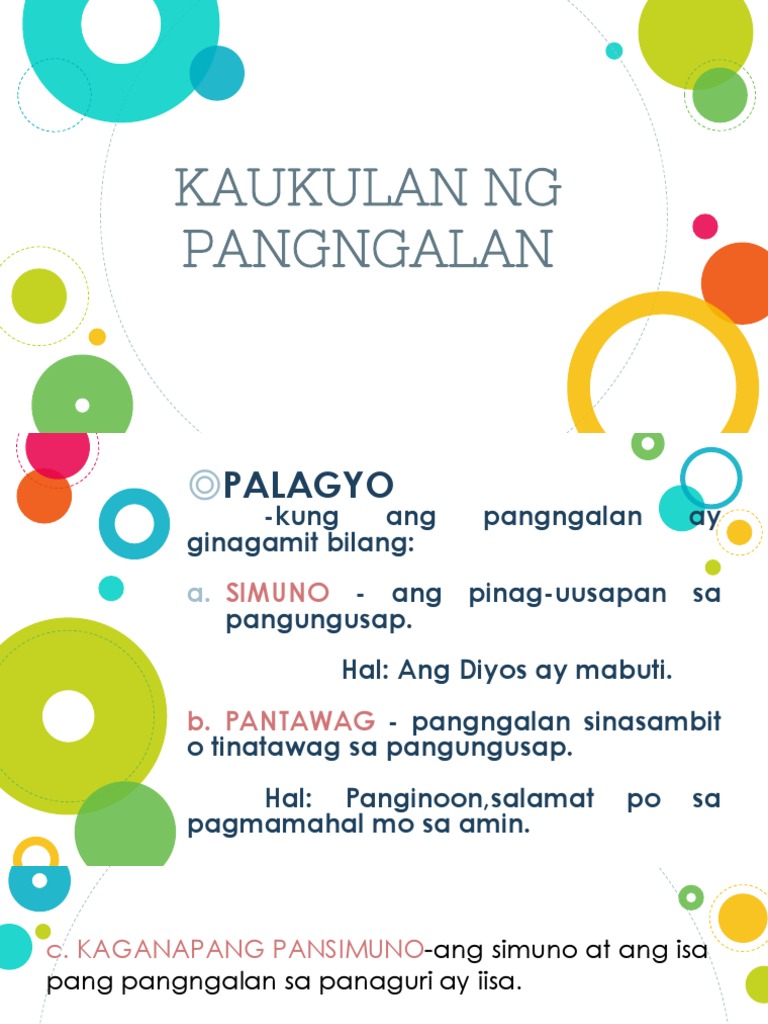 Kaukulan ng Pangalan.pptx | Color | Yellow