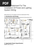 Method Statement For Installation of Electrical DB | PDF | Safety ...