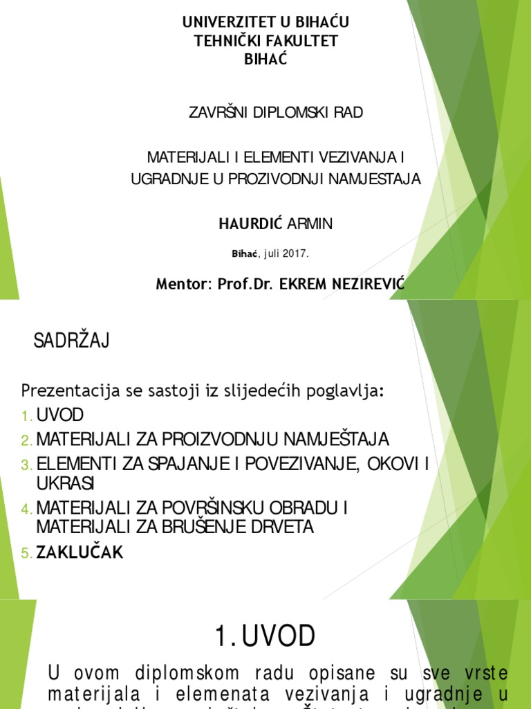 Prezentacija - Završni Rad | PDF