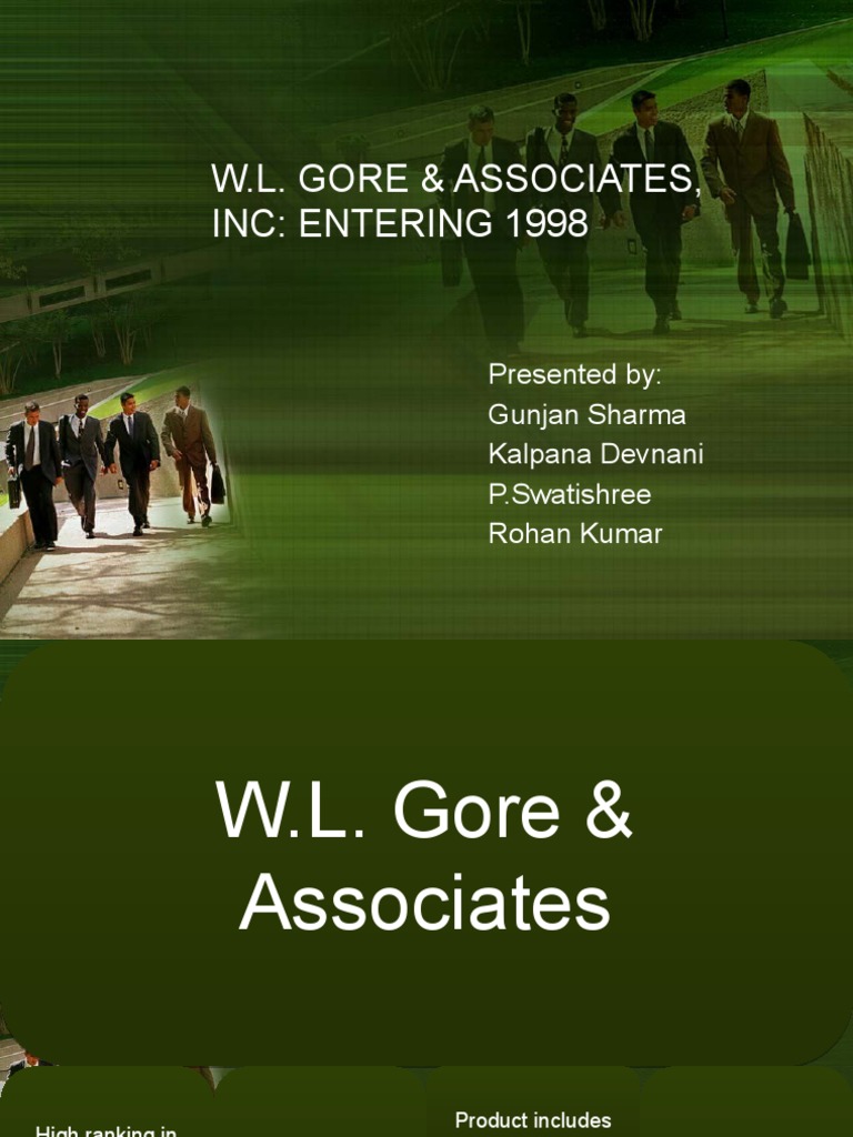 W.L. Gore & Associates: 1998 Overview | PDF | Market (Economics ...