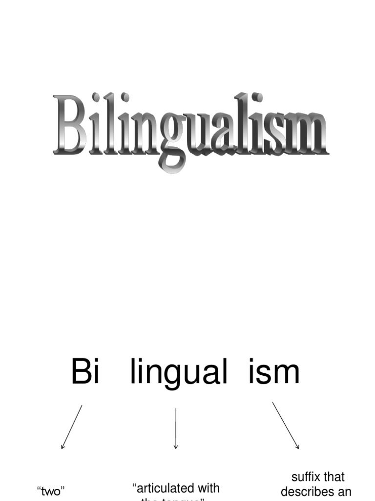 Bilingualism and Diglossia Presentation | PDF | Multilingualism | Symbols