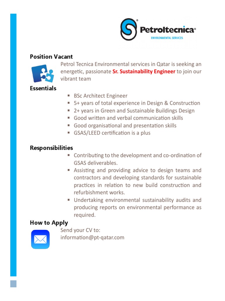 Position Vacant Sample | PDF