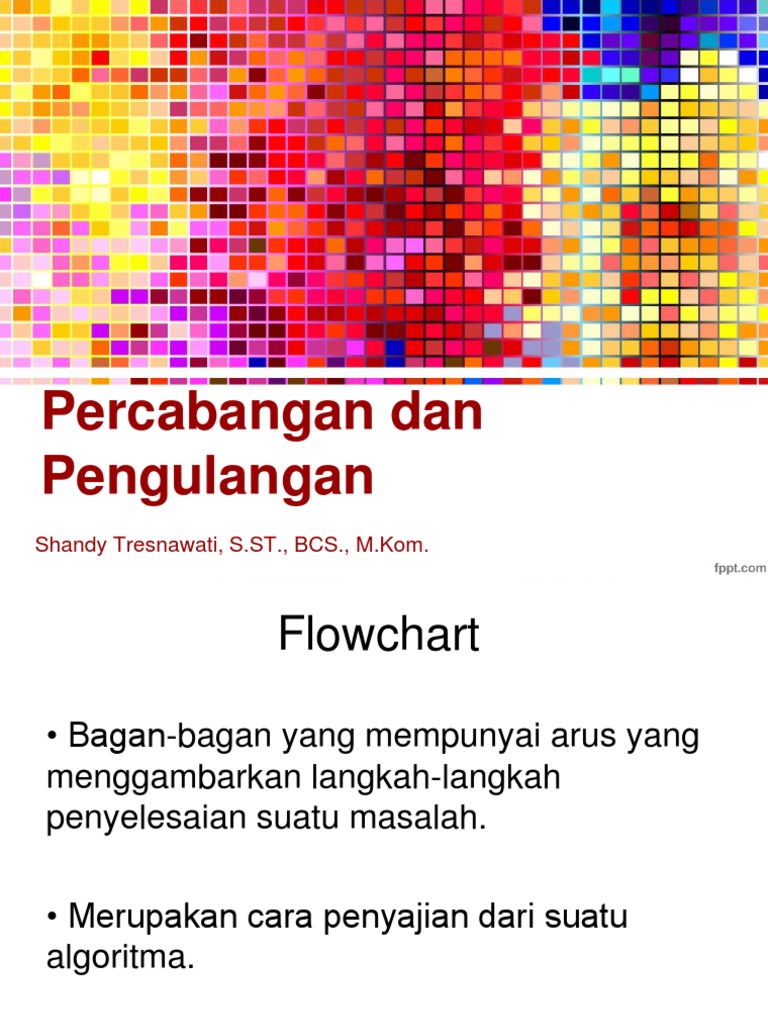 Flowchart & Percabangan Pemrograman | PDF