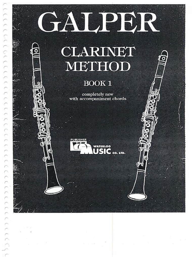 Galper Clarinet - Book 1 | PDF