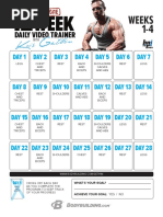 Kris Gethins 12 Week Muscle Builder Ebook | PDF | Muscle Hypertrophy ...