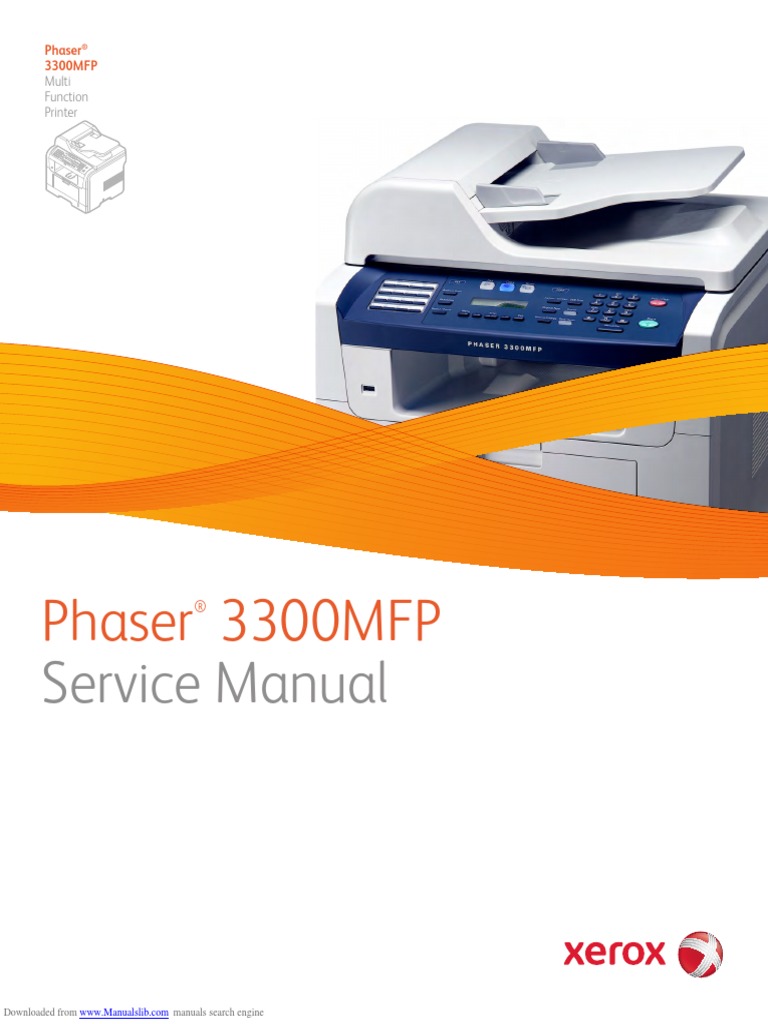 Xerox Phaser 3300 Service Manual | PDF | Electrostatic Discharge ...