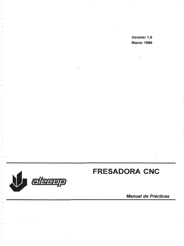 Manual Usuario Torno CNC Fagor 8025 | PDF | Control numerico | Herramientas