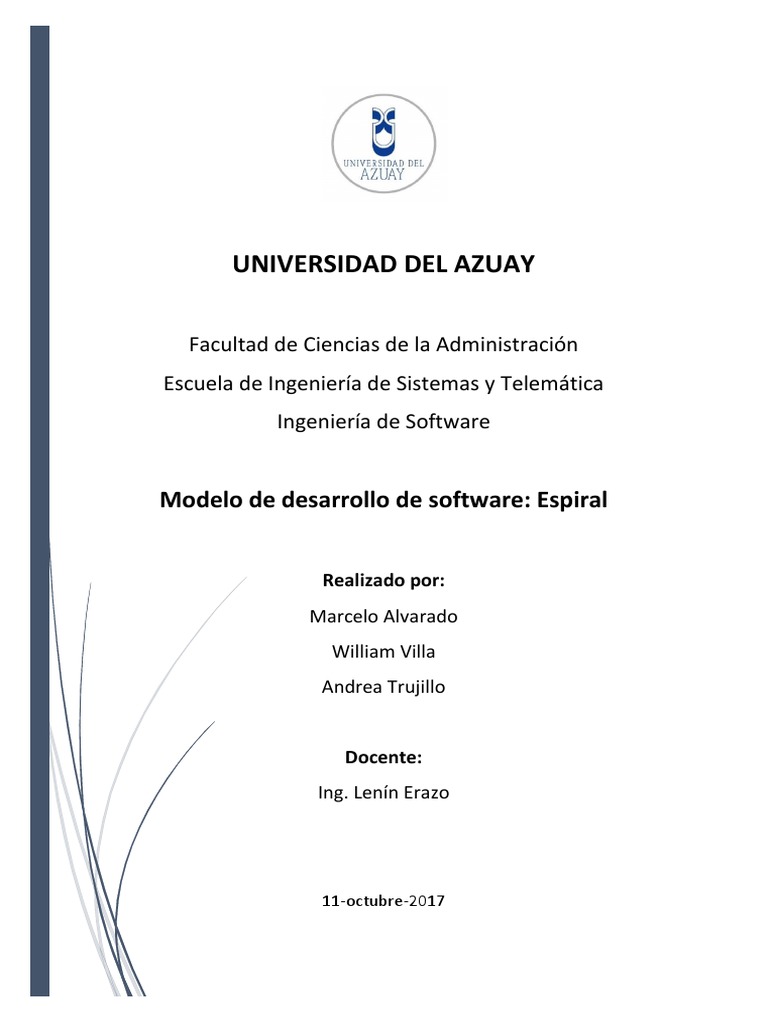 Modelo Espiral en Desarrollo de Software | PDF | Ingeniería de software ...