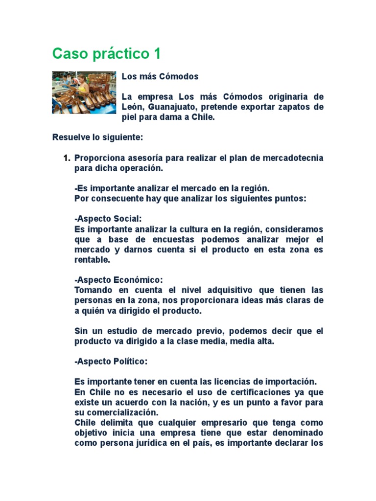 Casos Prácticos 1 y 2 | Producto (Negocio) | Marketing | Prueba ...