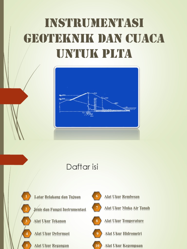 Instrumentasi Geoteknik untuk PLTA | PDF