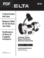 Delta Model 31-080 1" Belt Sander Manual | PDF | Ac Power Plugs And ...