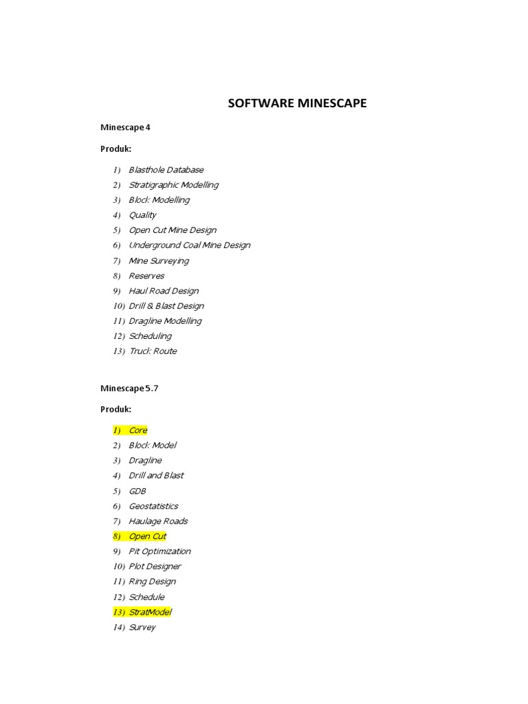 Software Minescape | PDF