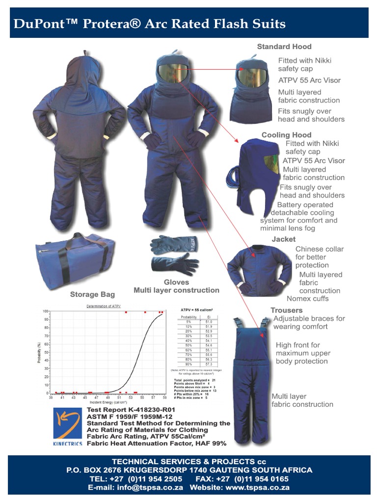 TSP Arc Rated Flash Suits 2 | PDF | Radiation | Electric Arc