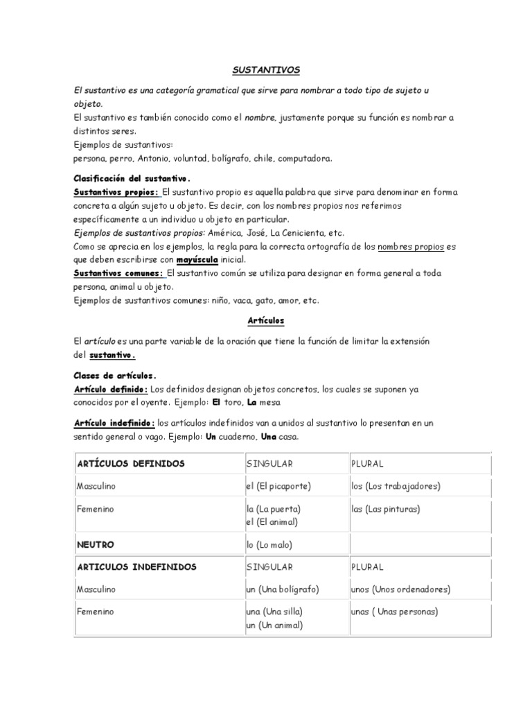 Guia Prueba Septimo | PDF | Adjetivo | Sustantivo