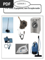 Identify Caregiving Tools, Equipment and Paraphernalia Applicable To ...