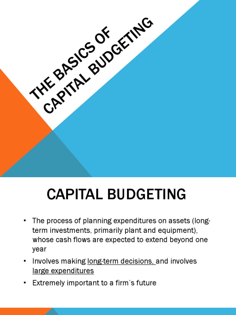 The Basics of Capital Budgeting 2015 | PDF | Internal Rate Of Return ...