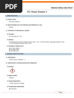 Lubricating Oil Safety Data Sheet | PDF | Dangerous Goods | Firefighting