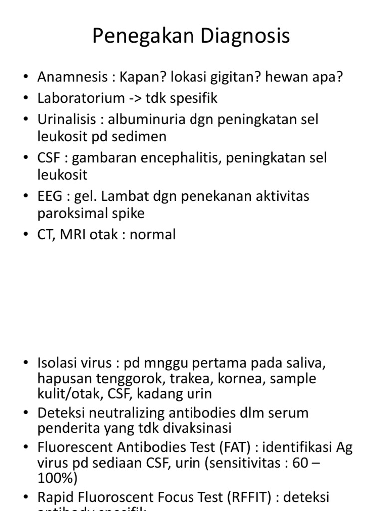 Diagnosis Rabies | PDF