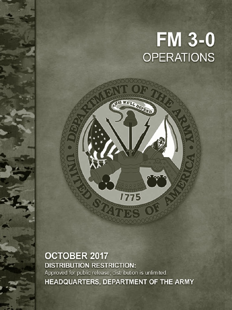 FM 3-0 Operations October 2017 | PDF | United States Army | Division ...
