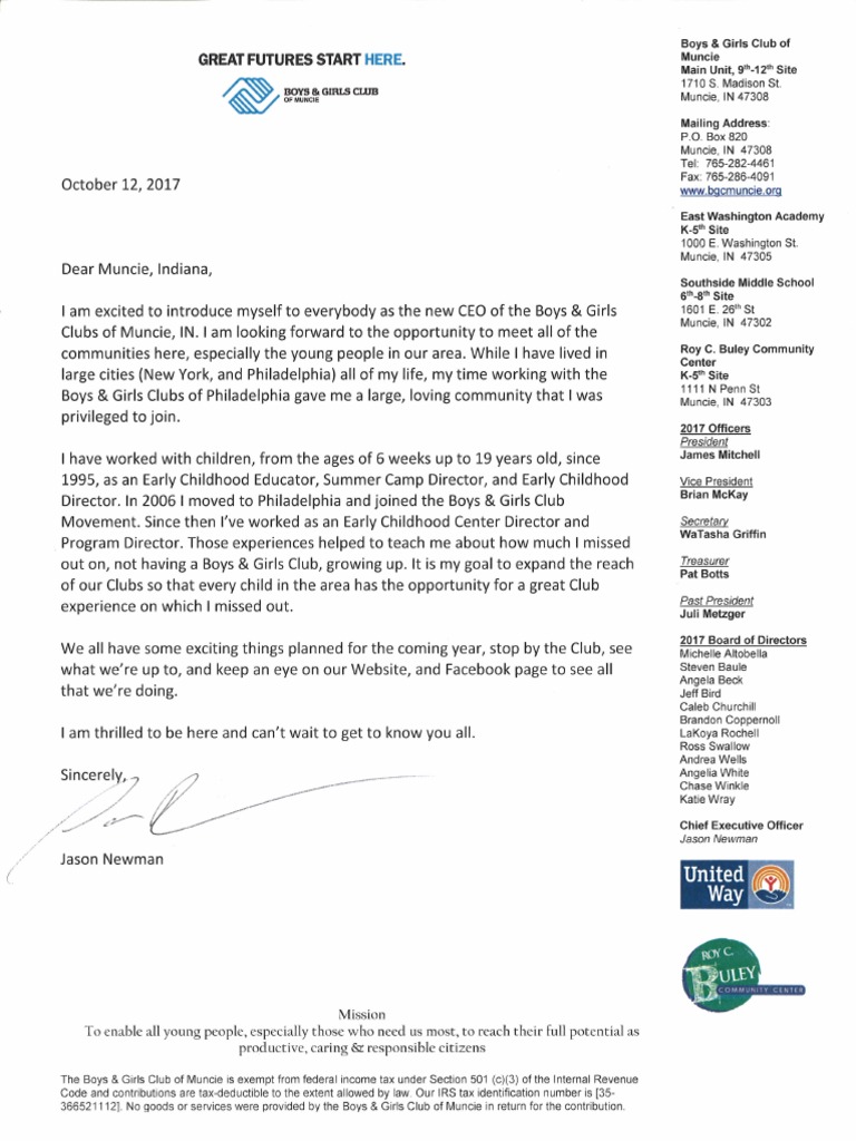 CEO Letter | PDF