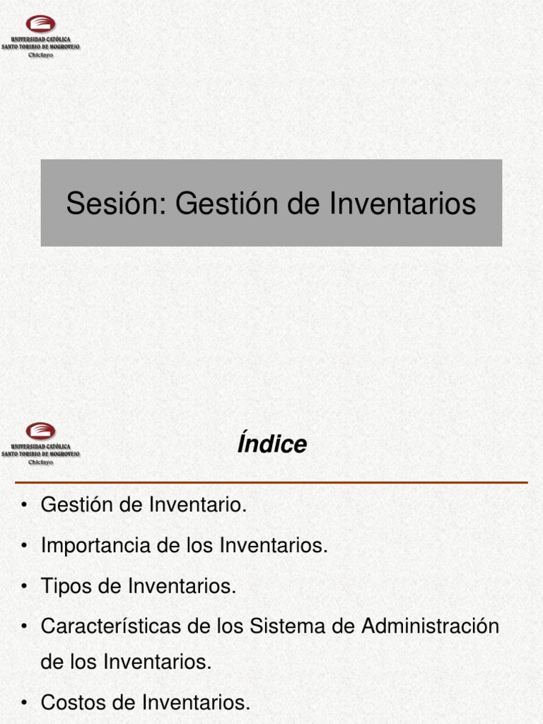 Modelo de Inventarios | PDF | Inventario | Costo
