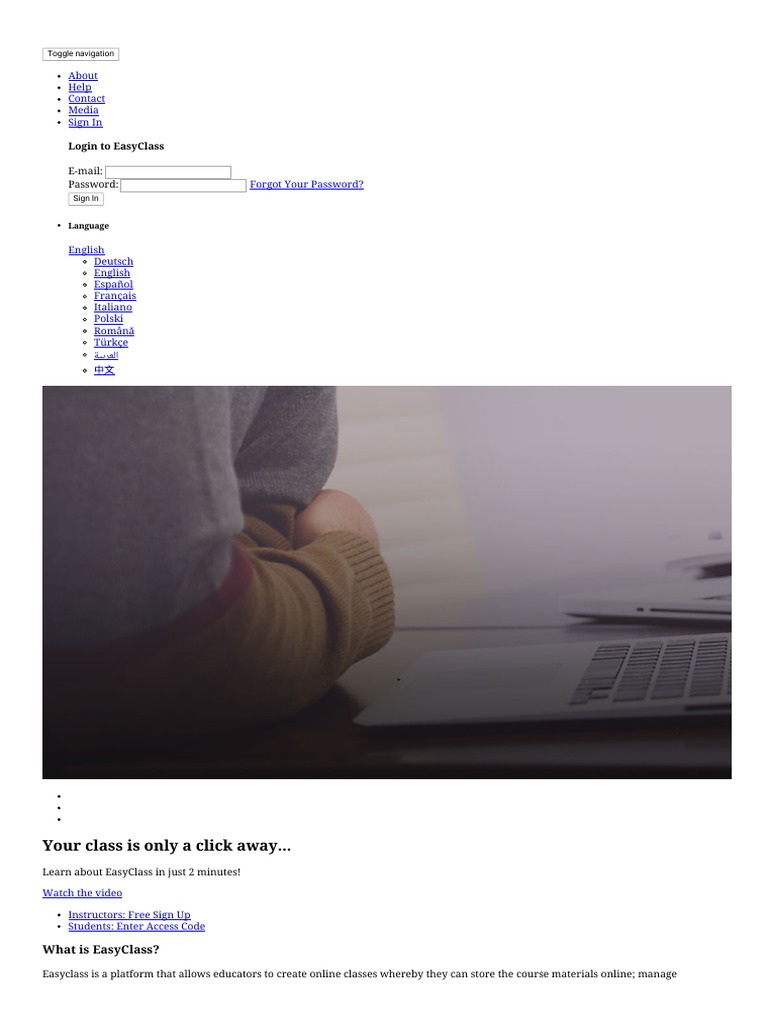Easyclass - Create Your Digital Classroom For Free... | Download Free ...
