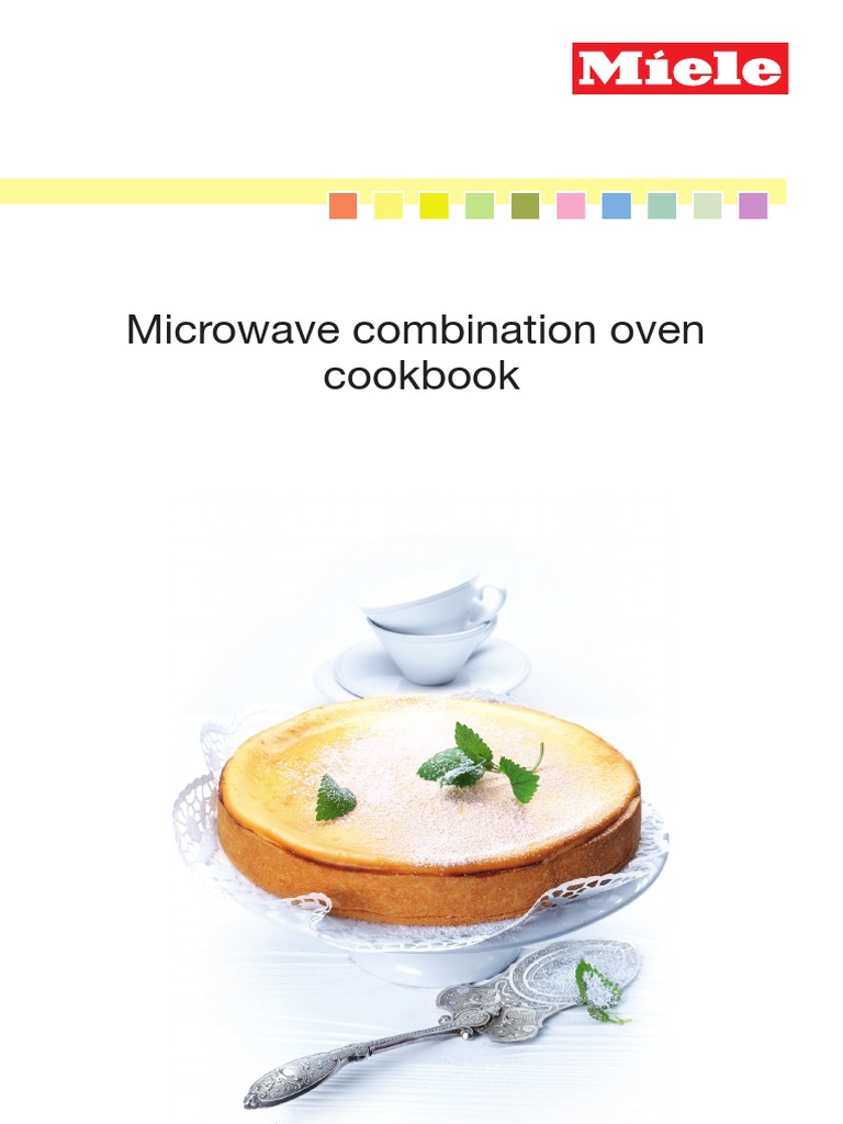 Microwave Combi Oven Cookbook | PDF | Baking | Cakes