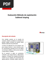 Sublevel Stoping | PDF | Minería | Minerales