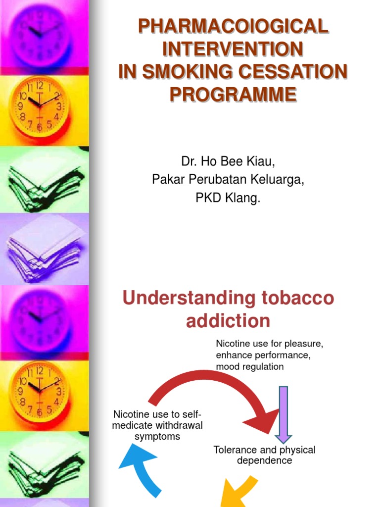 Pharmaco - Smoking Cessation DR Ho 2017 | PDF | Nicotine | Drugs