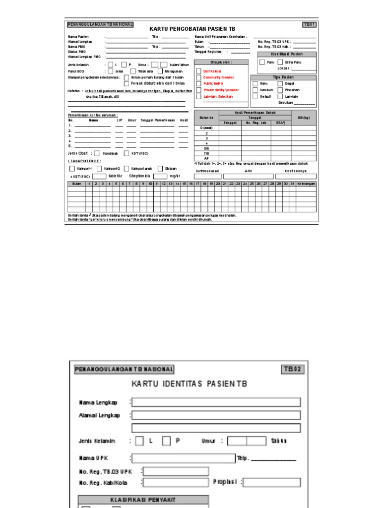 Form TB 01-11 | PDF