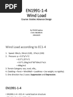 EN 1991-1-4 WindLoad Calculation Example | PDF