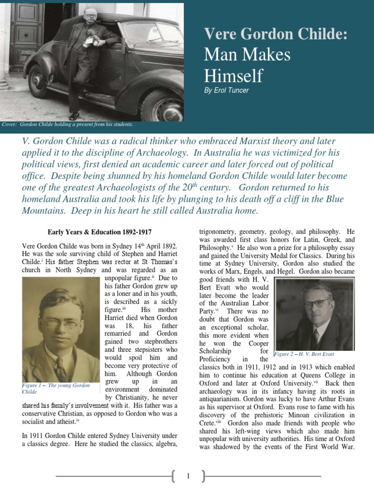 V. Gordon Childe | PDF | Archaeology | Politics (General)