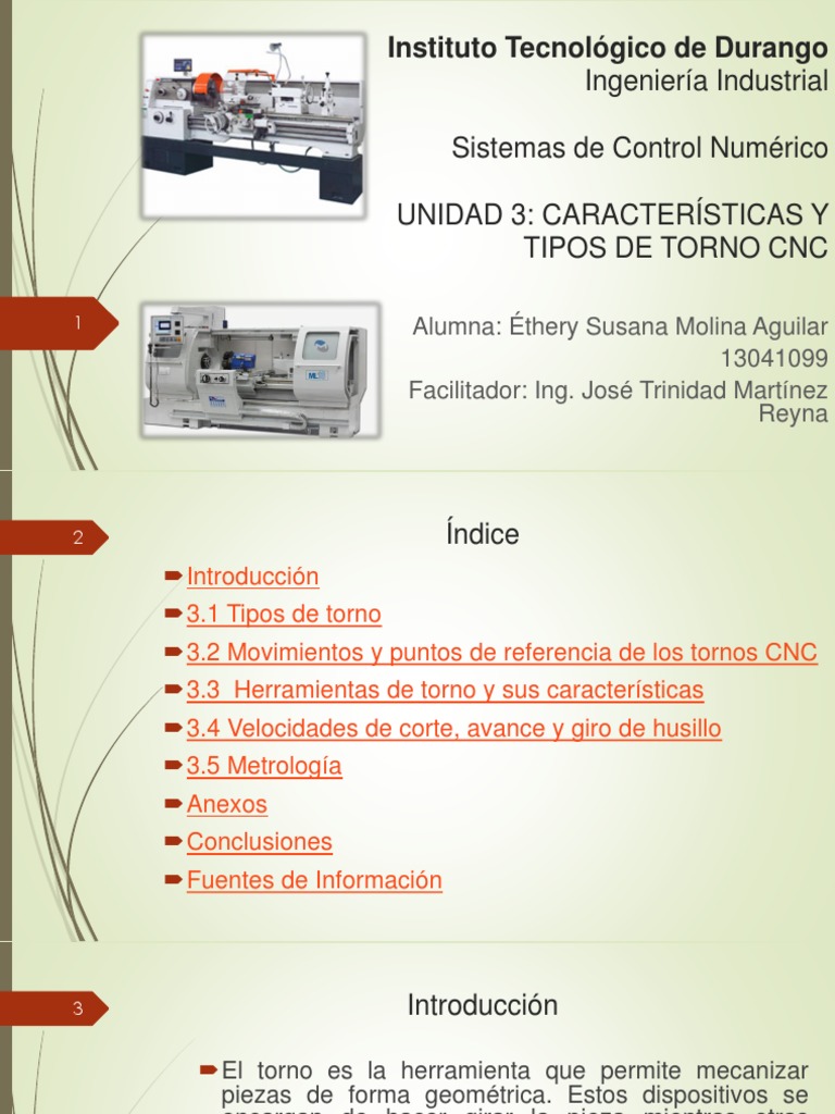 Características y tipos de torno CNC: una introducción a las capacidades y aplicaciones de los ...