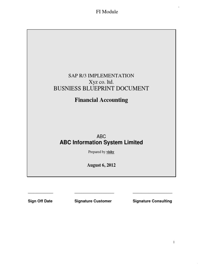 Sap Fi Business Blueprint Questionnaire Sample | PDF | Payments | Invoice