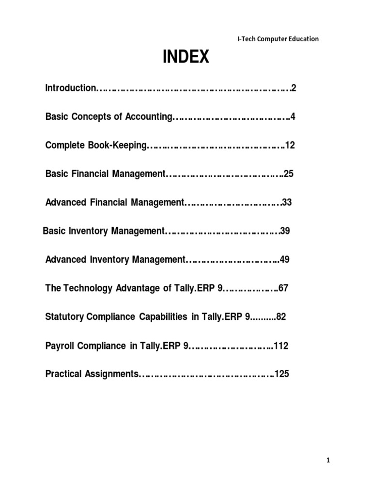 Tally.ERP 9: Comprehensive Guide | PDF | Debits And Credits | Expense