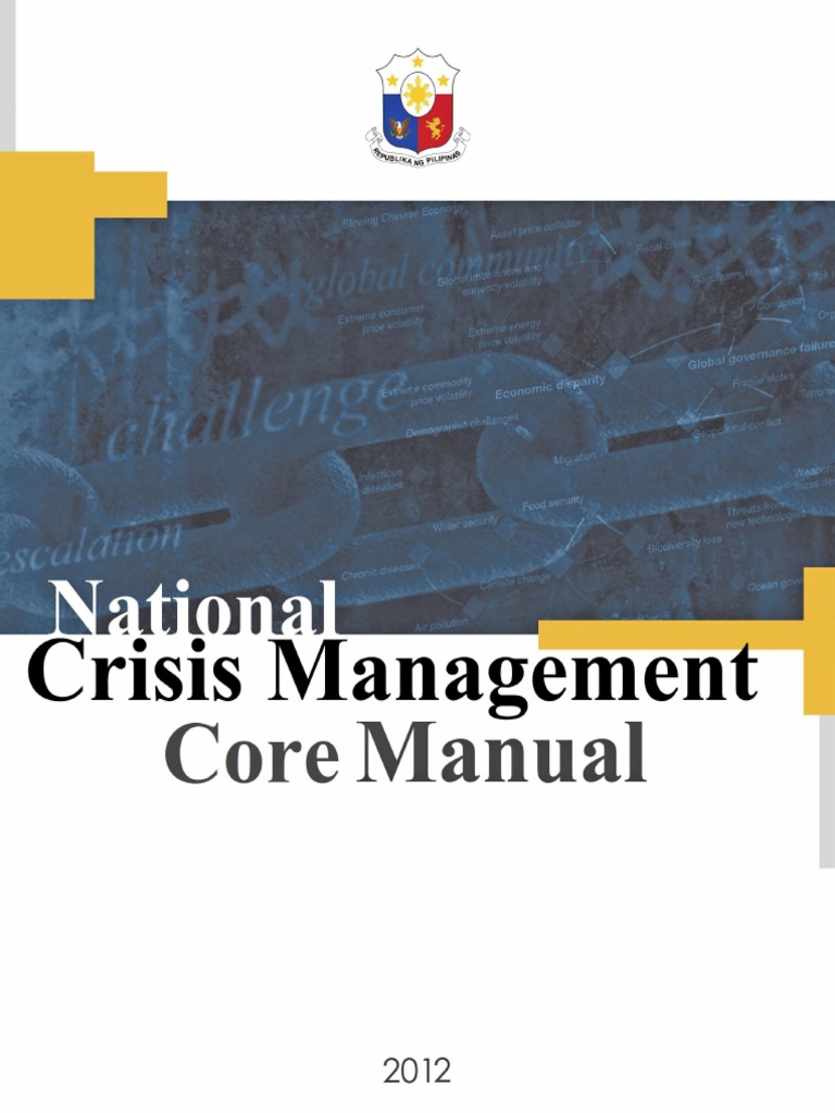 National Crisis Management Core Manual 2012 PDF | PDF | Crisis ...