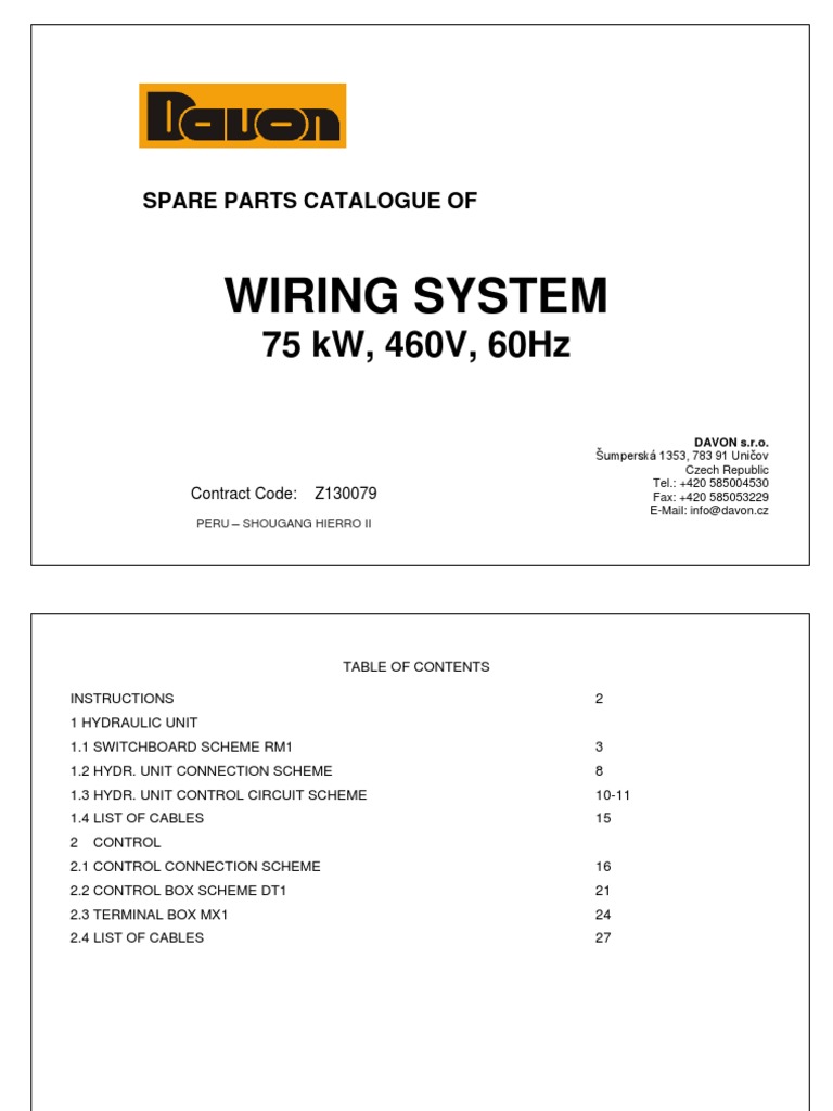 Manual Wiring System | PDF | Electrical Wiring | Switch