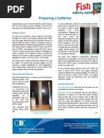 Sodium Chloride Brine Freezing Points | PDF | Sodium Chloride ...