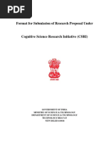 Summary of Proposal To Drdo For An Extramural Research Grant | PDF