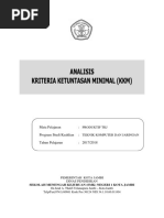 Program Kerja TU | PDF