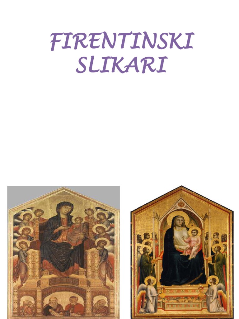 Firentinski Slikari | PDF