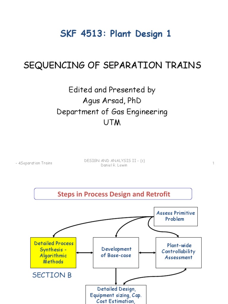 4 Seq Sep Train | PDF | Distillation | Phase (Matter)