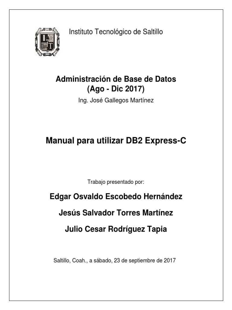 Manual DB2 | PDF | SQL | Ibm Db2