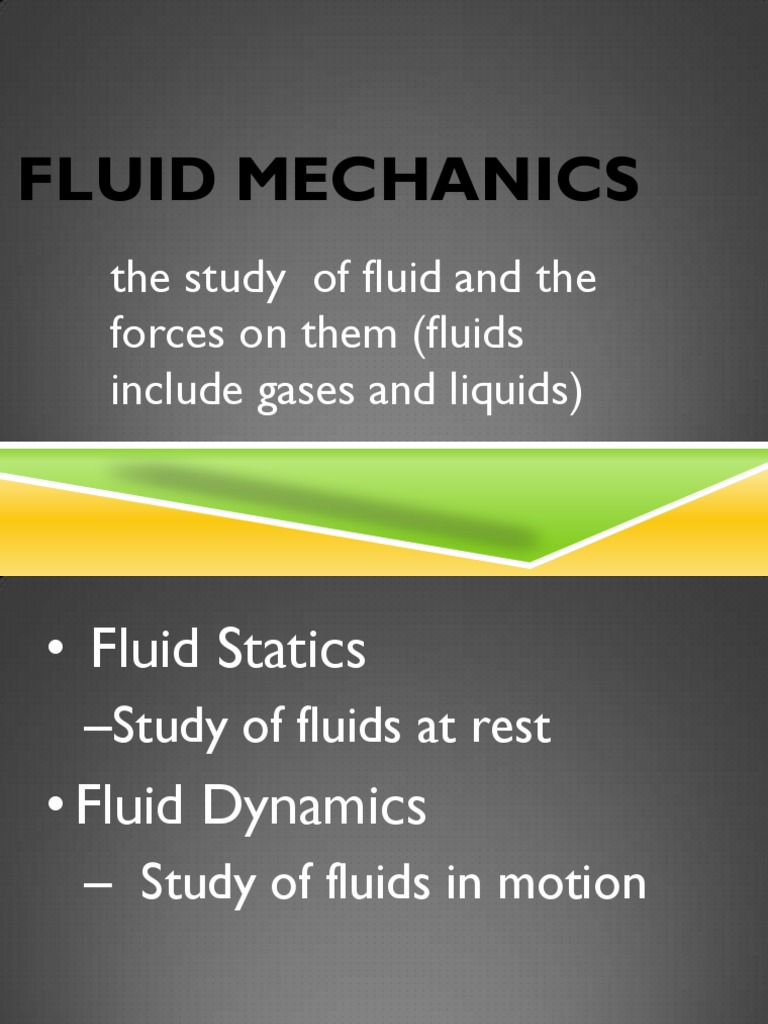 Fluid Mechanics | PDF | Buoyancy | Pressure