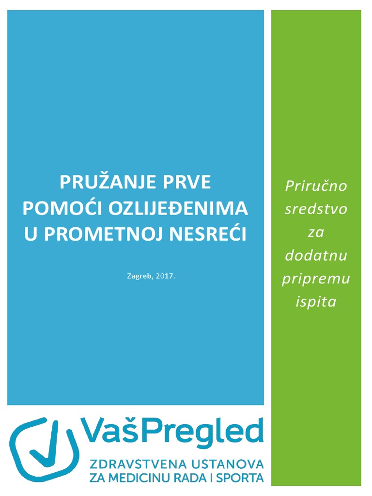 Prva Pomoc Handout Vas Pregled | PDF