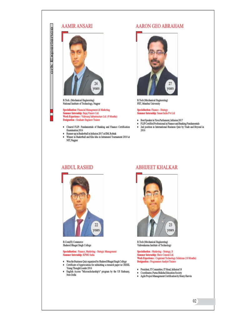 Batch Brochure 2017 | PDF | Engineering | Strategic Management