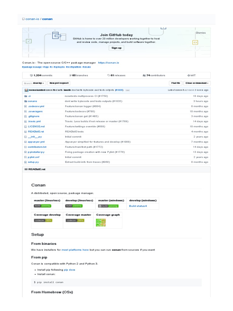 Conan | PDF | Computer File | Software Development
